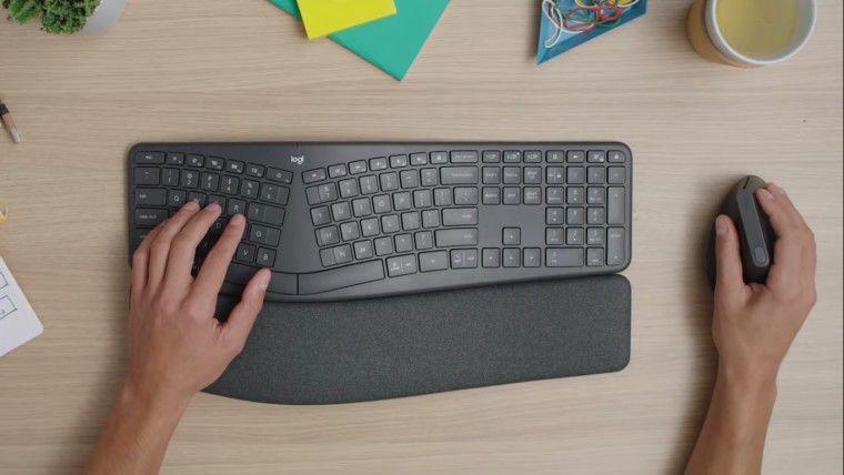 Logitech launches the new ergonomic keyboard, with a design suitable ...