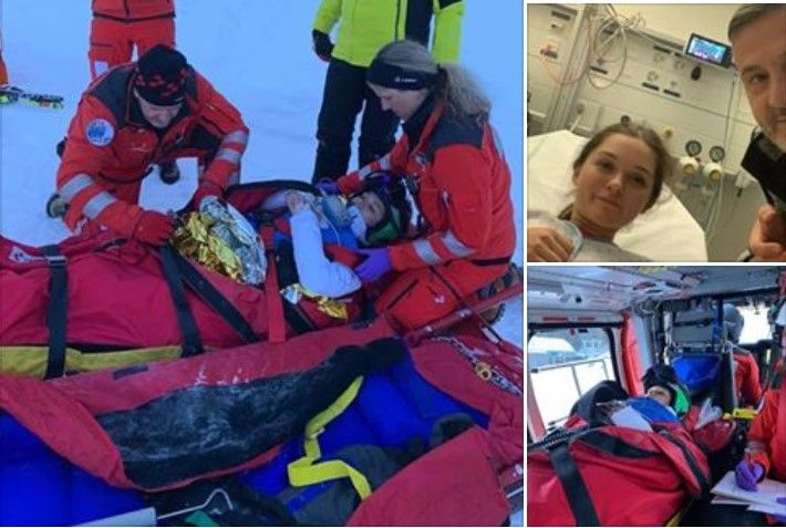 Bad luck for Kosovo, skier Era Shala broke her leg during the ...