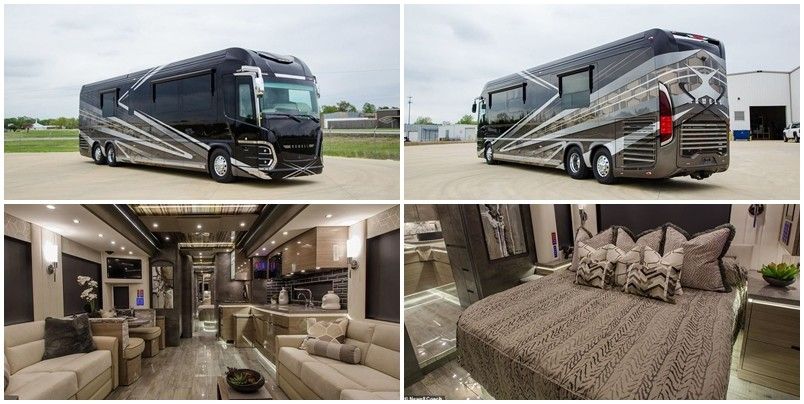 "Home on wheels", Porsche sells the luxury bus for two million dollars ...