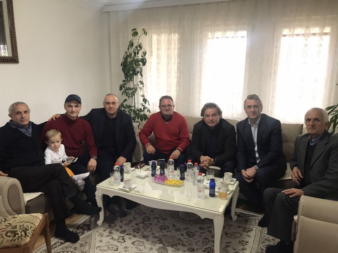 FFK leaders visit Arben Beqir, Agim Ademi gives him courage by telling ...