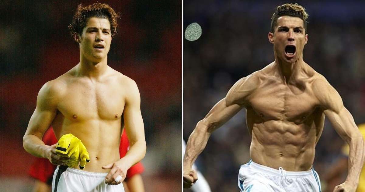 The nine footballers who managed to form an amazing body - From Ronaldo ...