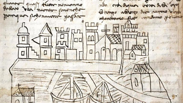 Oldest drawing of Venice discovered - Telegraph - Telegraph