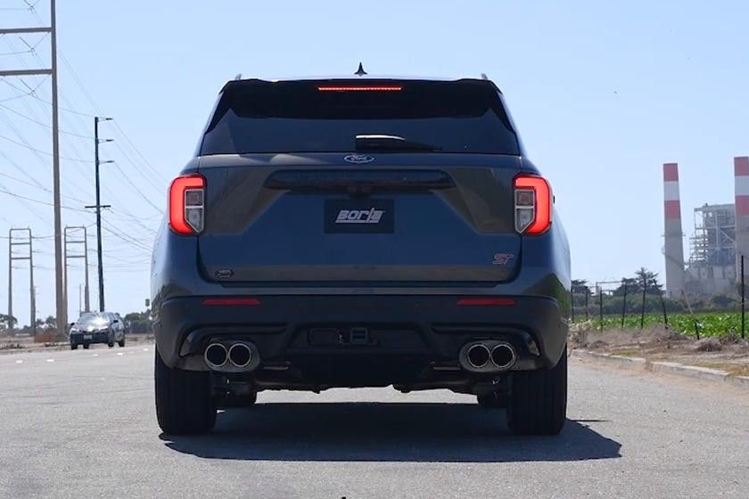 The amazing sound that the Ford Explorer ST can make - Telegraph ...