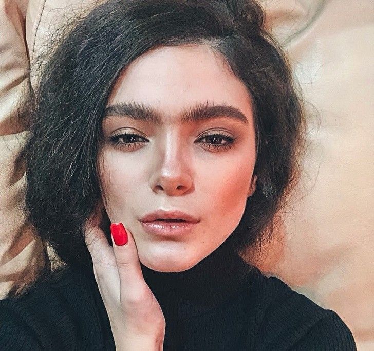 Blended eyebrows are the new trend during stay-at-home time - Telegraph ...