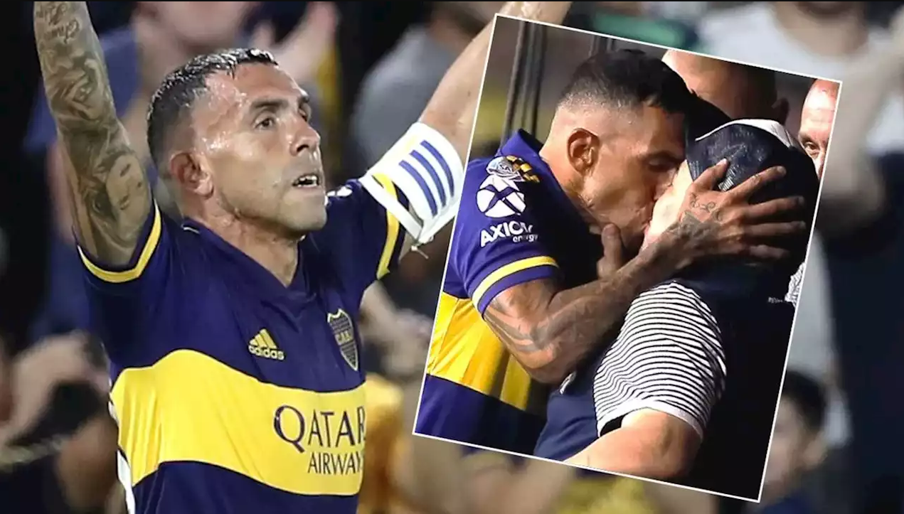 Carlos Tevez tells the reason why he kissed the legend Diego Maradona ...