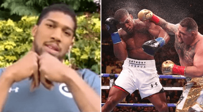 Anthony Joshua reveals the boxer with the most powerful punch he has ...
