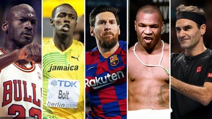 The top 50 best athletes of all time are listed - Telegrafi - Telegrafi