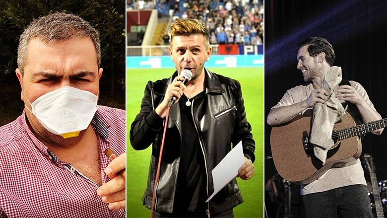 Entertainment by artists and sportsmen in the period of COVID-19, the ...