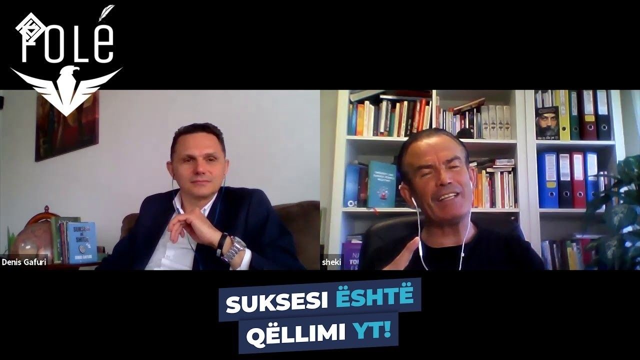 Denis Gafuri and the Albanian meditation expert Sheki Useini talk about ...