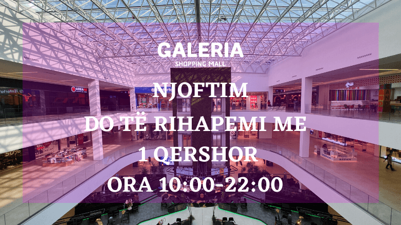 Rihapet 'Galeria Shopping Mall' në Prizren - Telegrafi - Telegrafi