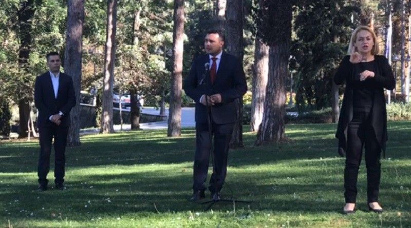 Zaev: Announcement of elections 22 days after the end of the state of ...