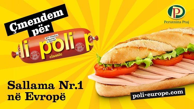 The favorite of many European countries, Poli salami comes to Kosovo ...