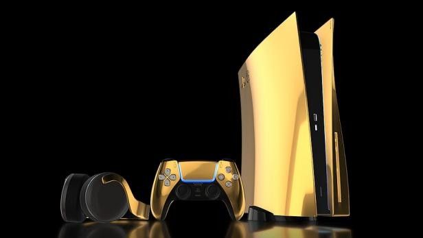 Gold-plated PS5 - company offers a deluxe version - Telegraph - Telegraph