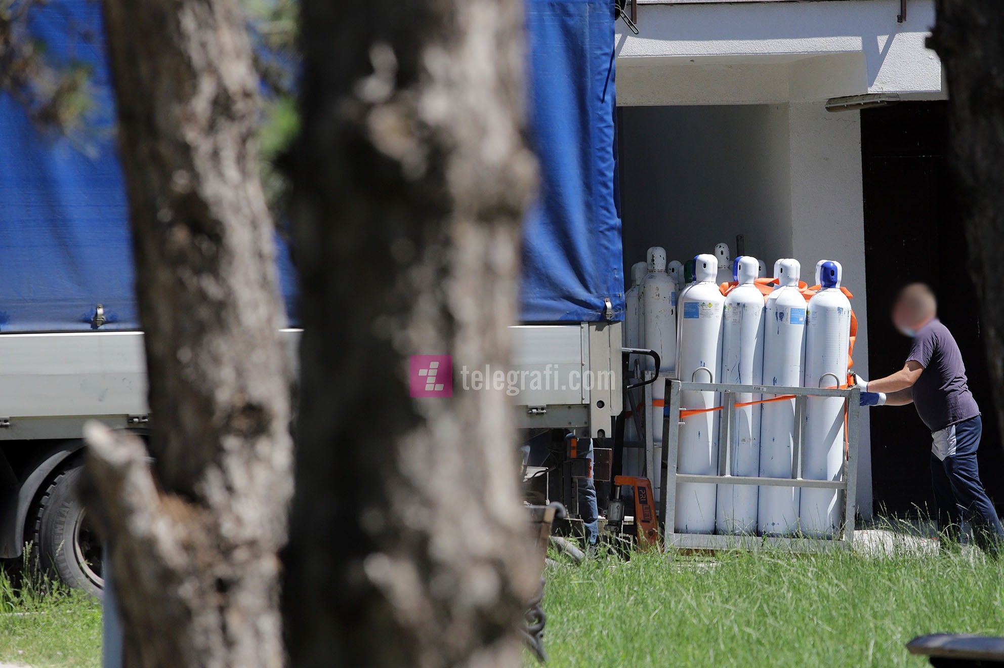 The patient who was being treated with COVID-19 tells how the explosion ...