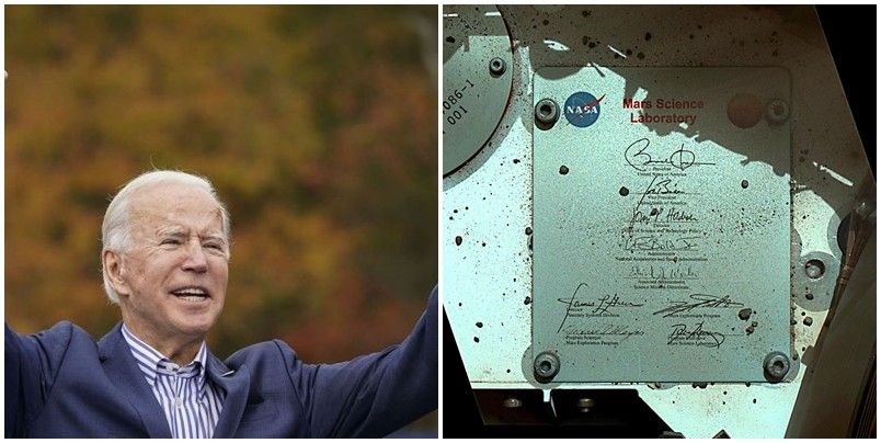 Biden becomes the second American president to have his signature on ...