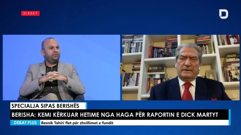 Imer Mushkolaj debaton ashpër me Sali Berishën për Hashim Thaçin e ...