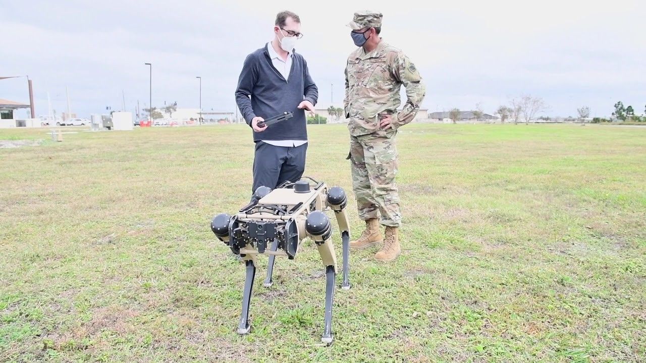 The US Army's 'robot dogs' take on yet another task - Telegraph - Telegraph