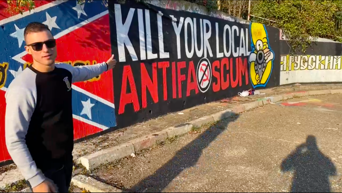 The well-known neo-Nazi Robert Rundo has been staying in Serbia since ...