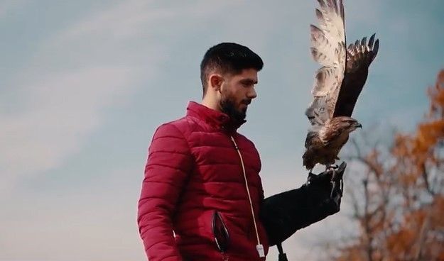 Taulant's special emotional bond with the eagle - Telegraph - Telegraph