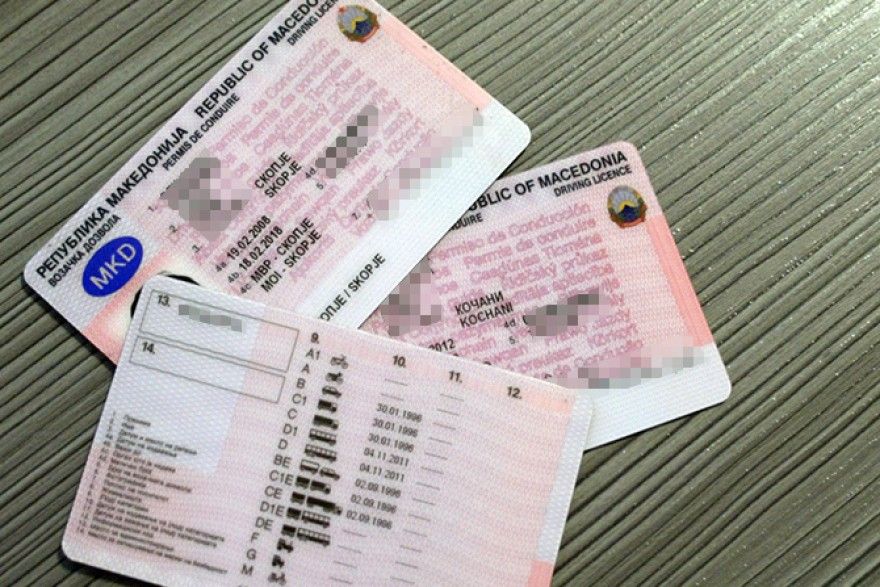 Sweden does not accept driving permits from North Macedonia, the ...