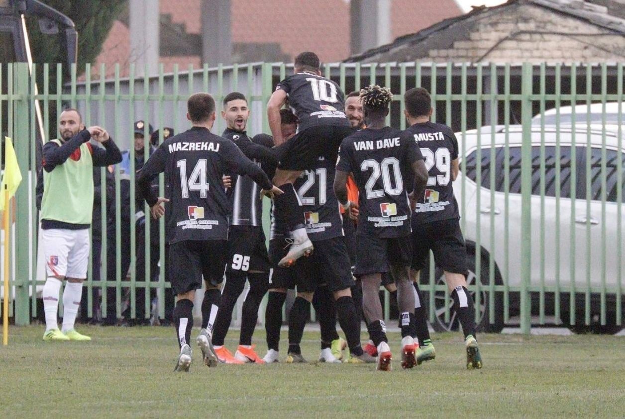 Mentor Mazrekaj shines in Laçi, scores two beautiful goals for his team ...