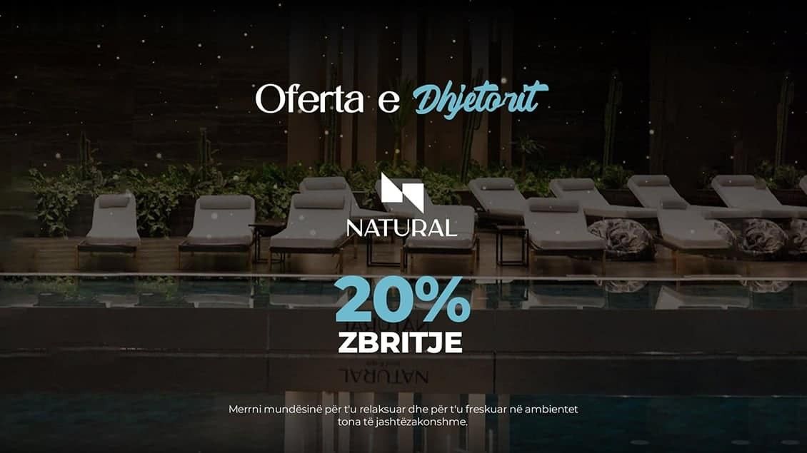 Shijo pushimet dimërore me 20% zbritje në Natural Pool & Spa ...
