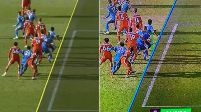 VAR surprises the fans, it accepted a very controversial goal of ...