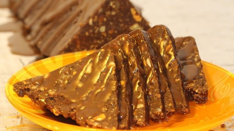 Do you love Toblerone? Try the recipe for a delicate homemade version ...