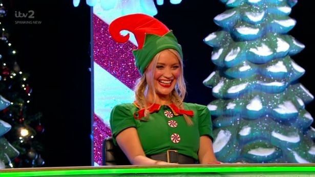 Laura Whitmore returns to the filming of "Celebrity Juice", just a few ...