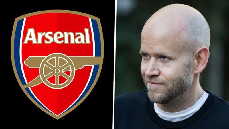 The founder of Spotify, Daniel Ek, expresses interest in buying Arsenal ...