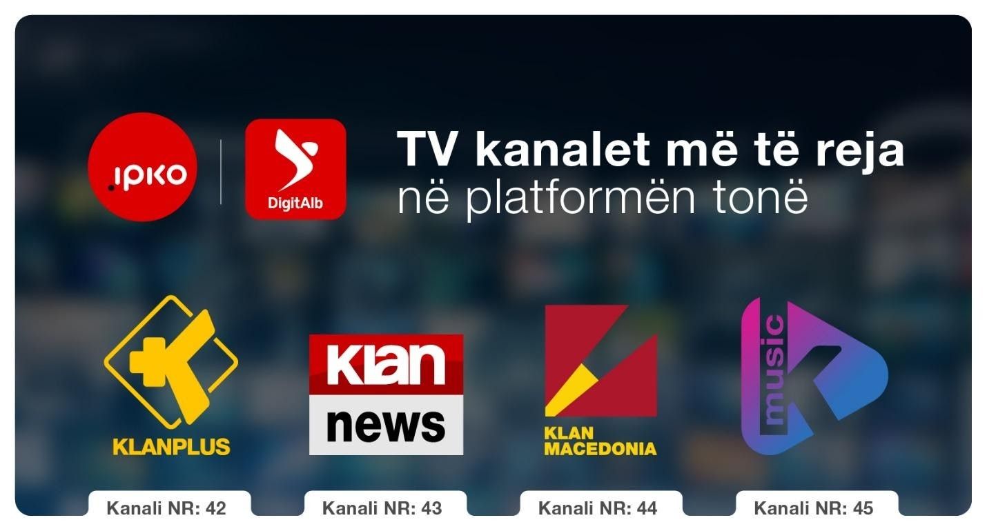 IPKO - the richest television platform in the country now with 4 ...