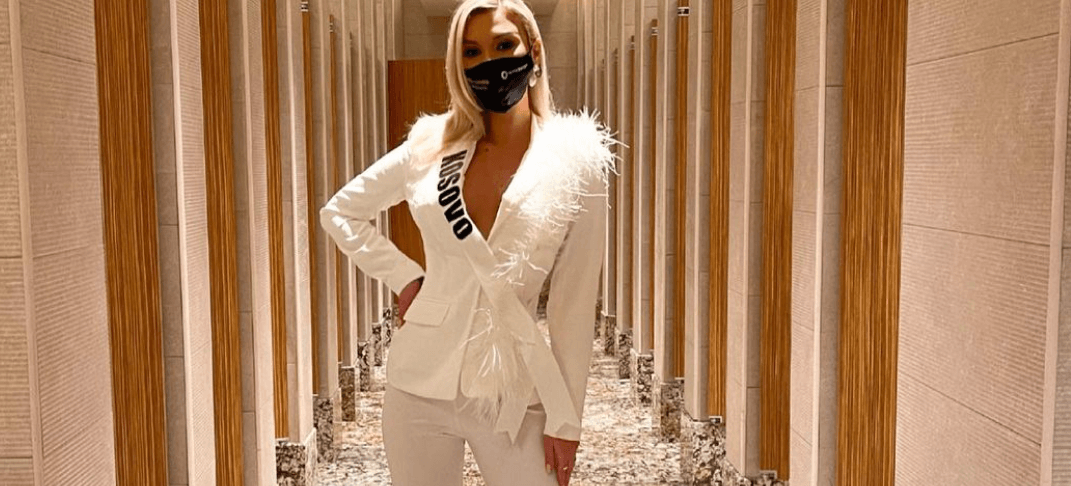 The 69th contest of "Miss Universe 2021" - Kosovo this year is ...