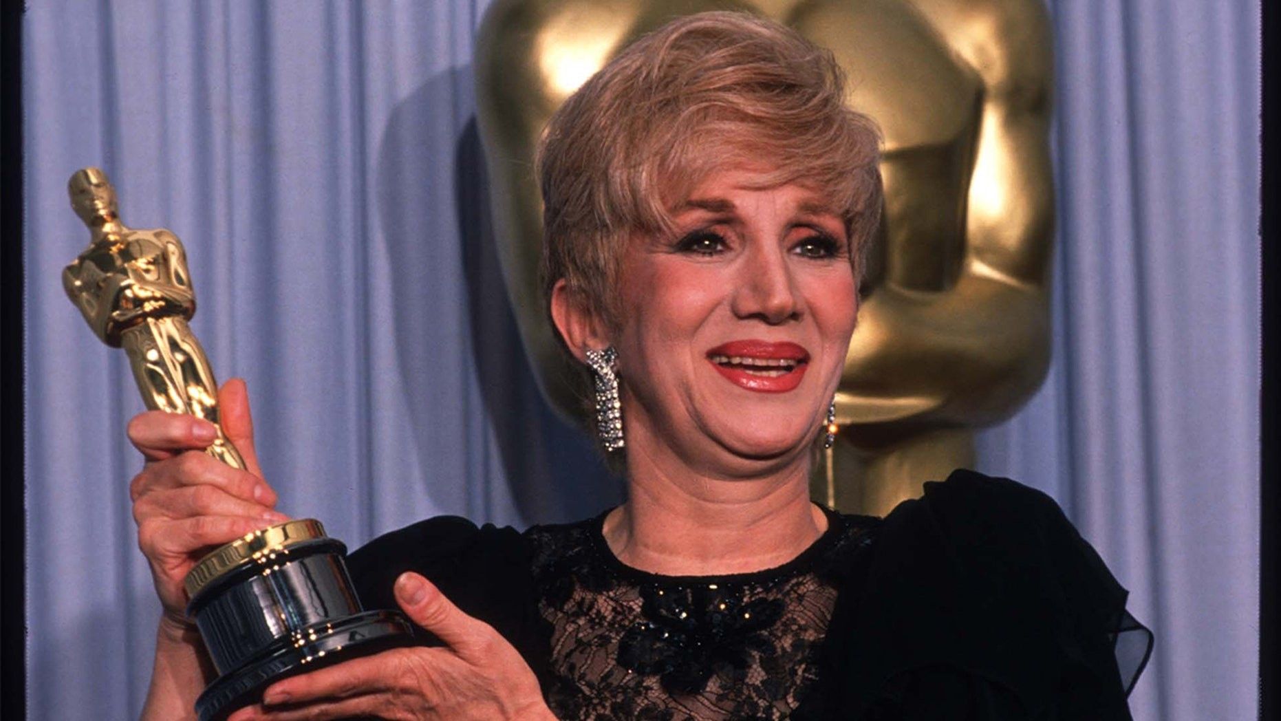 The actress of "Steel Magnolias" and "Moonstruck", Olympia Dukakis ...