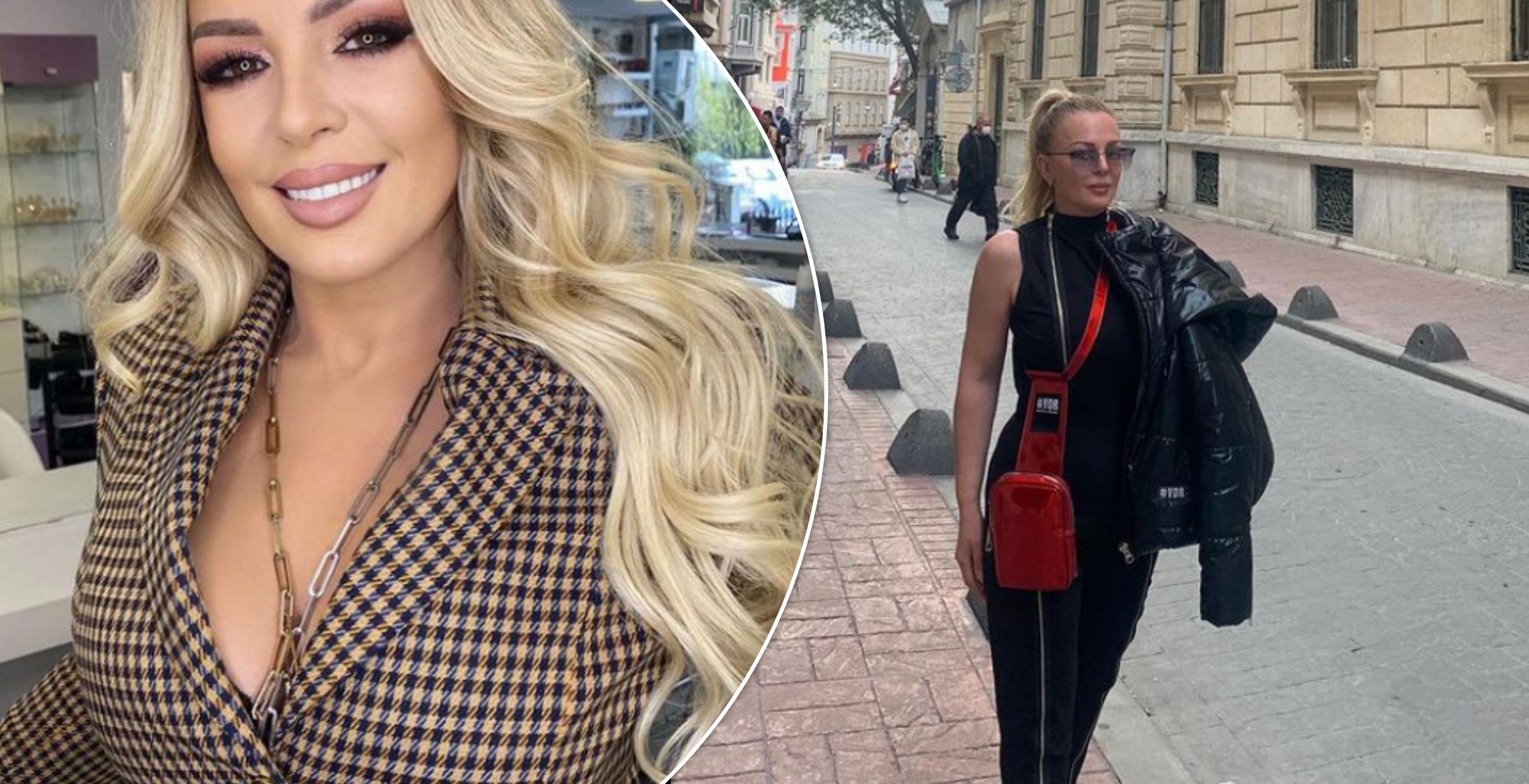 Violeta Kukaj gets attention with attractive appearances on the streets ...
