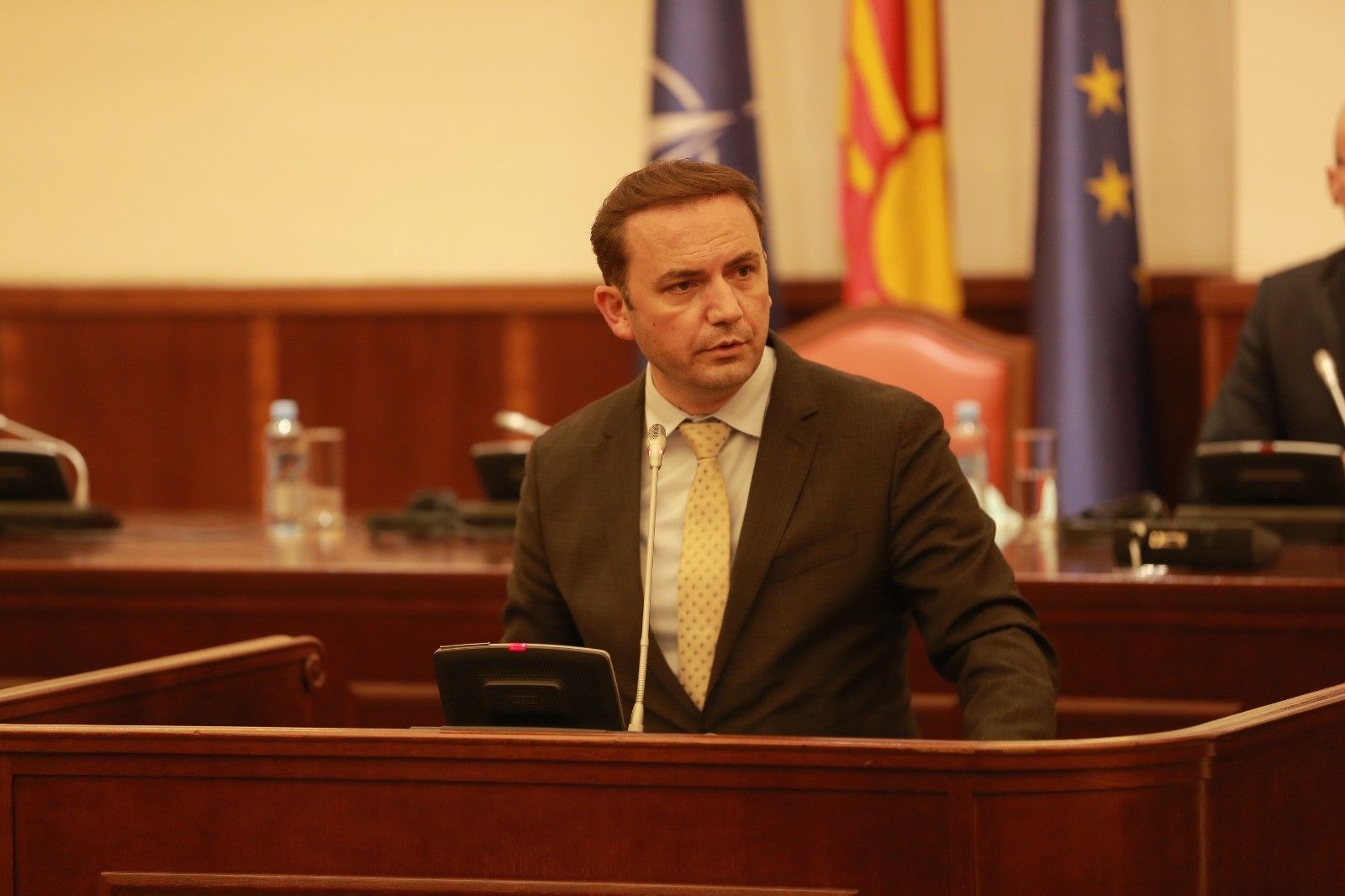 Bujar Osmani before the deputies: The Macedonian language and the ...