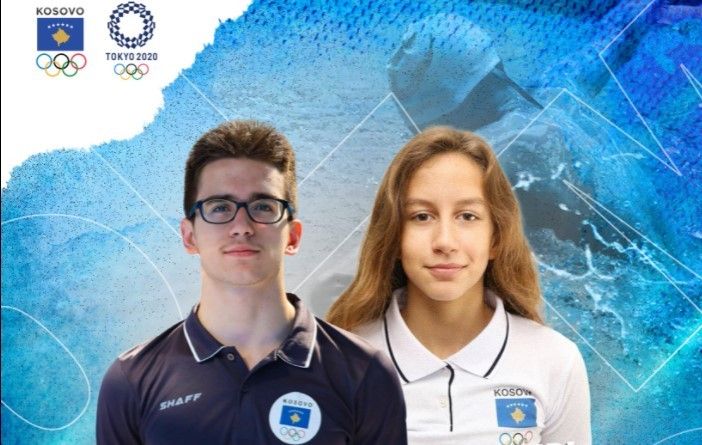 Swimmers Eda Zeqiri and Olt Kondirolli receive the invitation to ...
