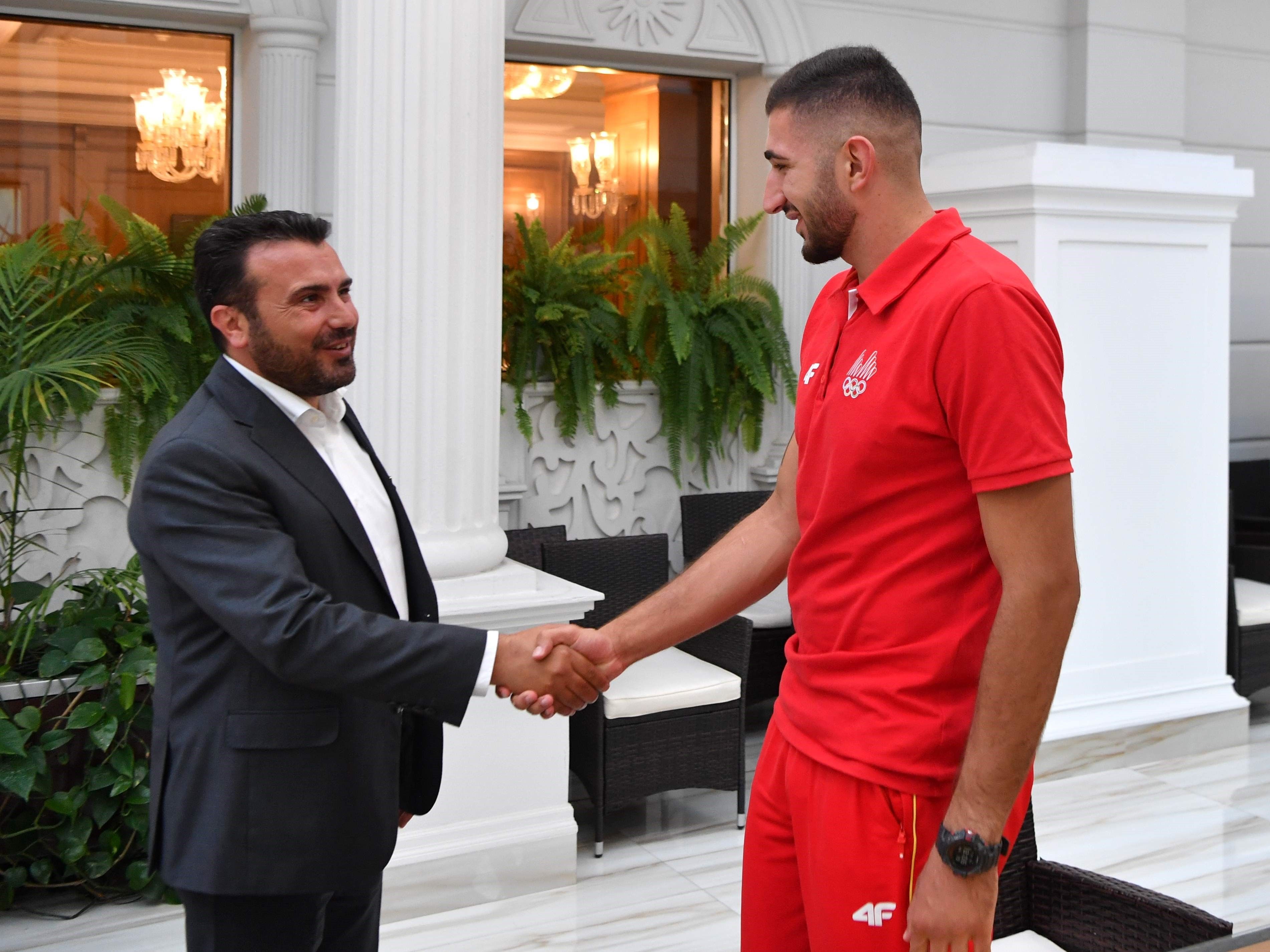 The government of the Republic of Moldova rewards Dejan Georgievski ...