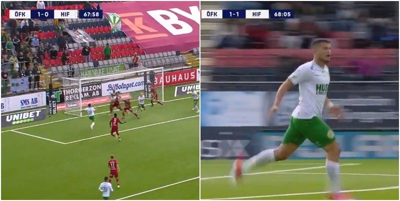 Astri Selmani saves Hammarby from defeat with a fantastic goal ...