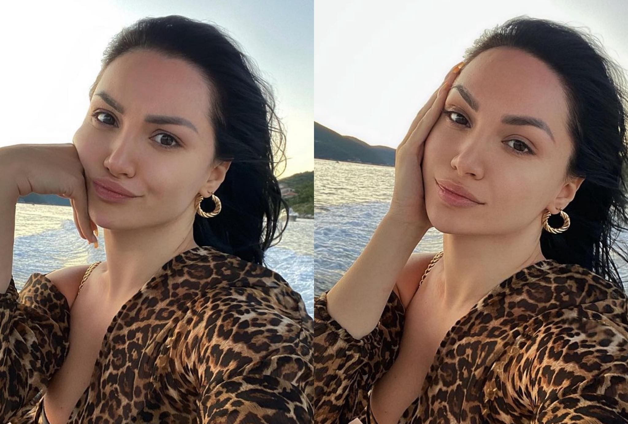 Samanta Karavella appears in good and natural shape from the holidays ...