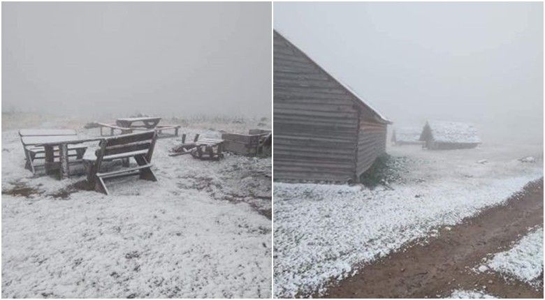 The first snow falls in Kosovo, the Rugova Mountains - Telegraph ...