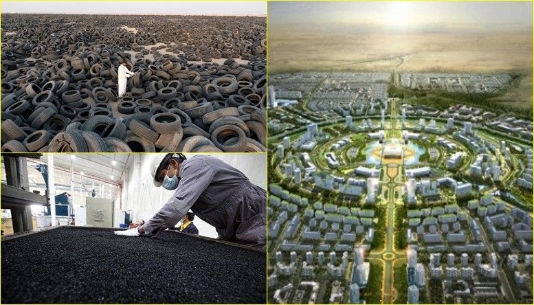 Kuwait is transforming the "tire cemetery" into a "smart city" where 25 ...