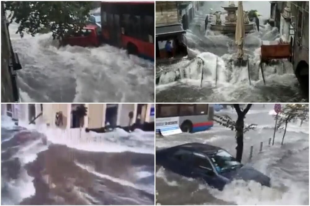 Sicily, the storm-cyclone leaves two dead as it floods Catania and its ...