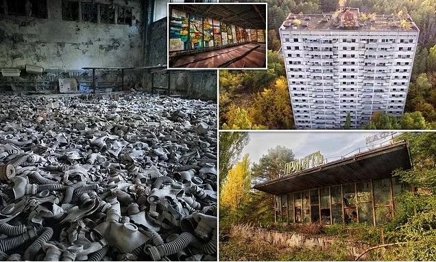 Chernobyl, the ghost town "frozen in time" - images of Pripyat ...