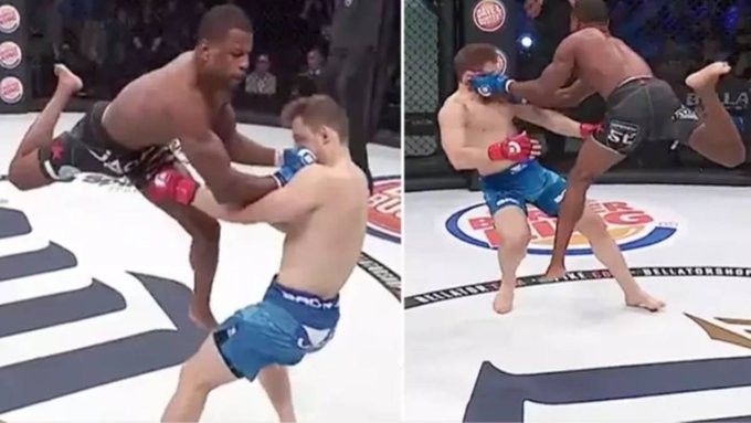 One of the scariest knockouts in MMA history goes to Tywan Claxton ...