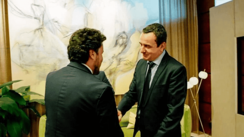 The first time that three high-level Albanian politicians represent ...