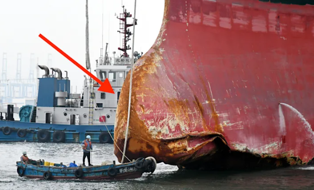 Photos of Ever Given Revealing Suez Canal Damage - Telegraph - Telegraph