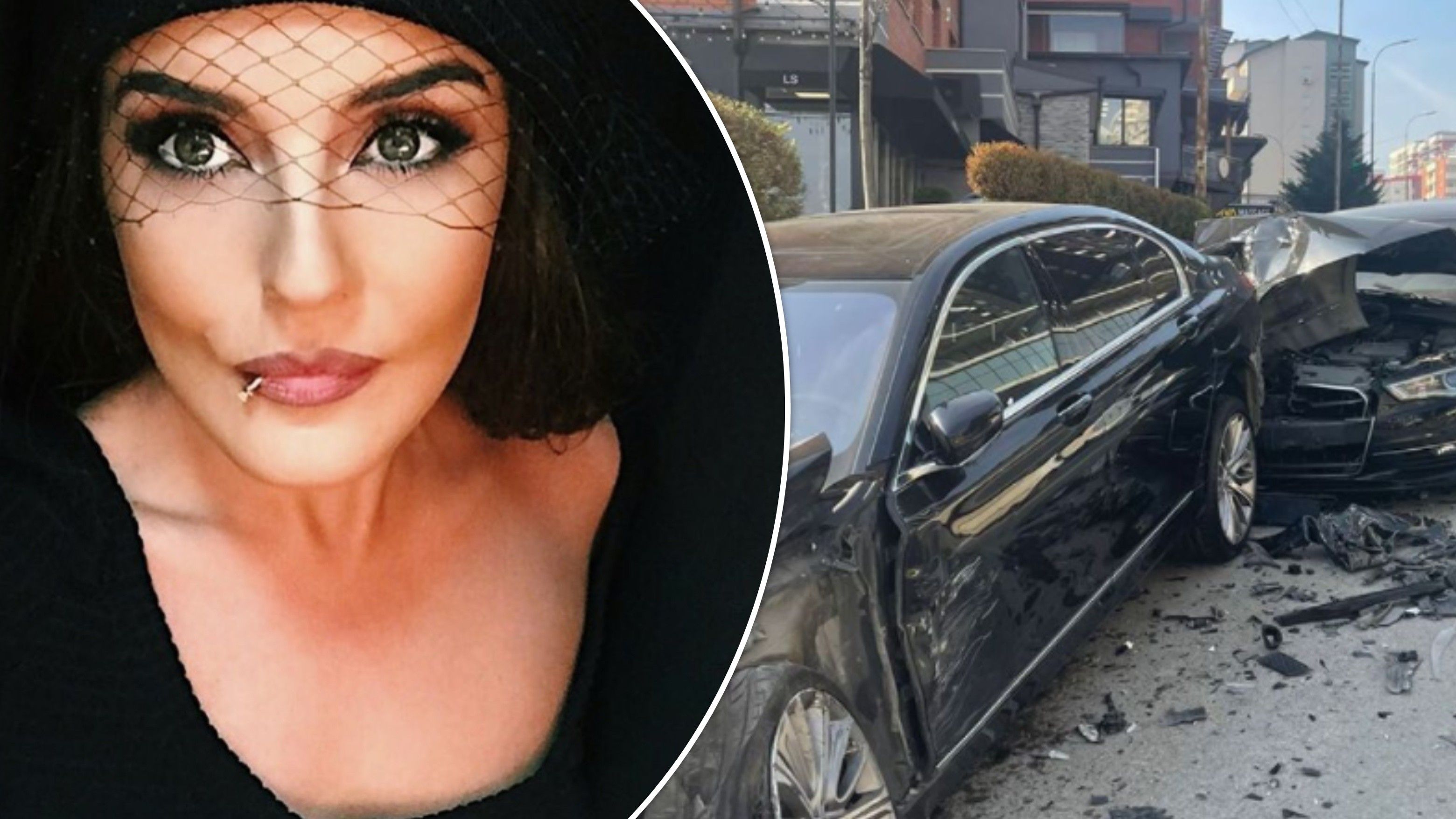 Accident in Pristina: One of the damaged cars belongs to the creator ...