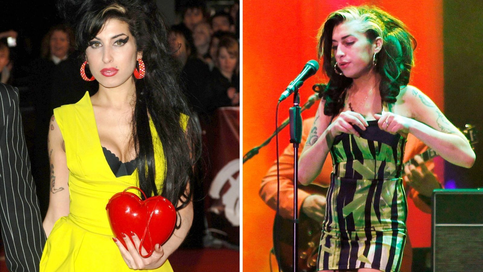 Amy Winehouse's dress from the last show is sold at auction for a ...