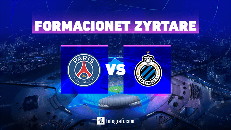 PSG luan për prestigj, Brugge për Ligën e Evropës - formacionet bazë ...