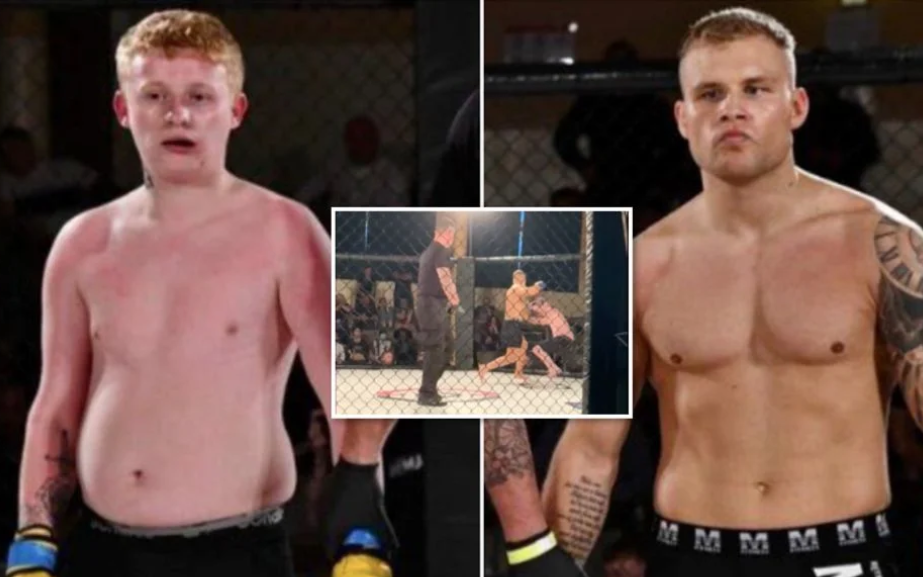 One of the most unequal duels in the UFC: the MMA fighter brutally ...